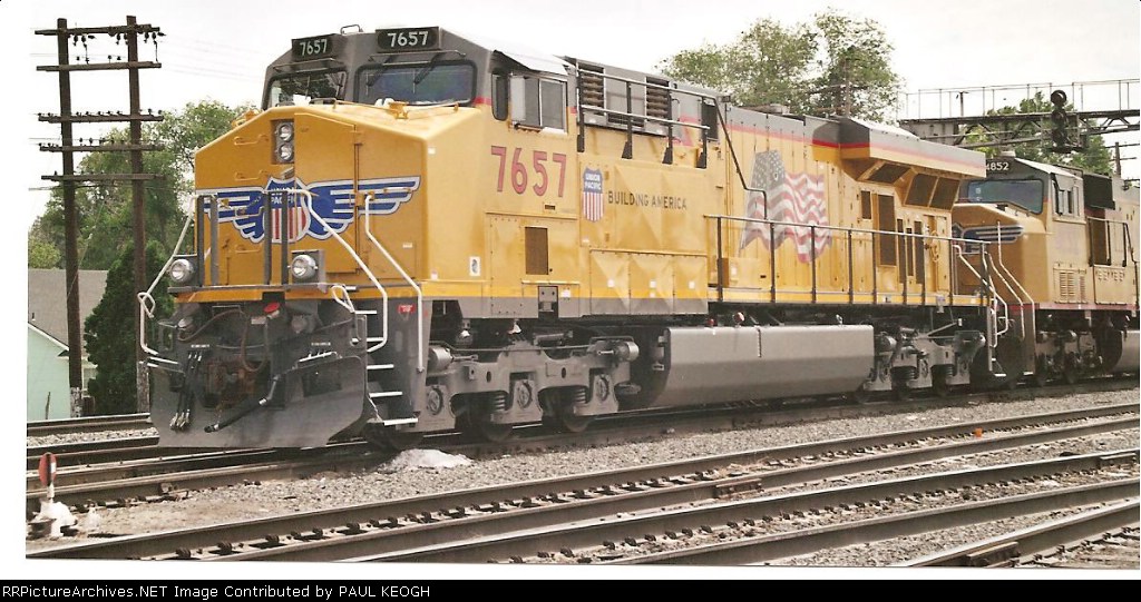 BNSF 7657 Rolls west to Hermiston Oregon